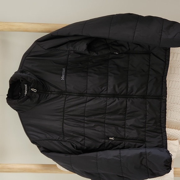 Marmot | Jackets & Coats | Marmot Full Zip Black Insulated Jacket ...